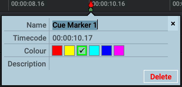 Knowledge Base - Cue Markers